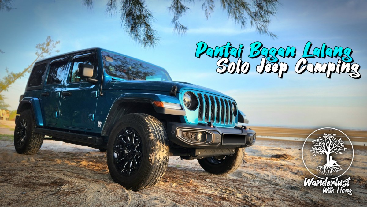 Solo Jeep Camping / Pantai Bagan Lalang / Sepang Beach / Malaysia ...
