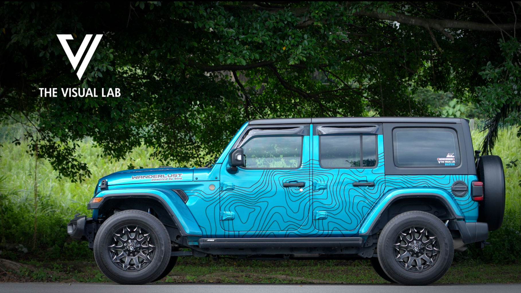 The Visual Lab / Topographic Design / Paint Protection Film / Jeep ...